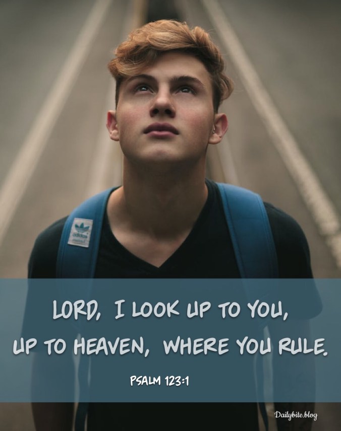 Day 123, Psalm 123 | Daily Bite